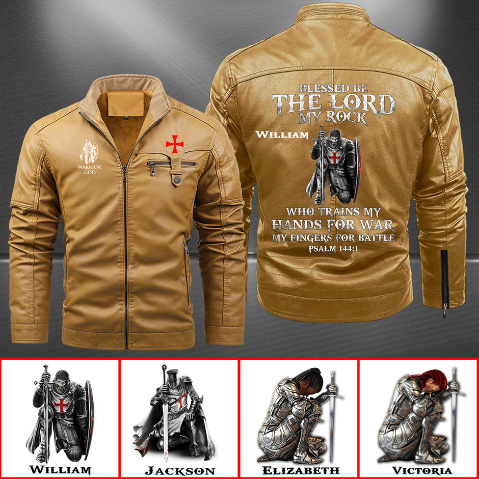 Christian Art Leather Jacket: Express Your Faith – Christian Art Bag